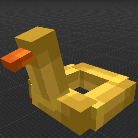 inflatable duck – Block Display Models